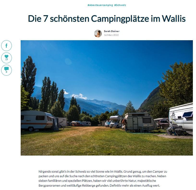 In den Medien - Camping & Schwimmbad Mühleye